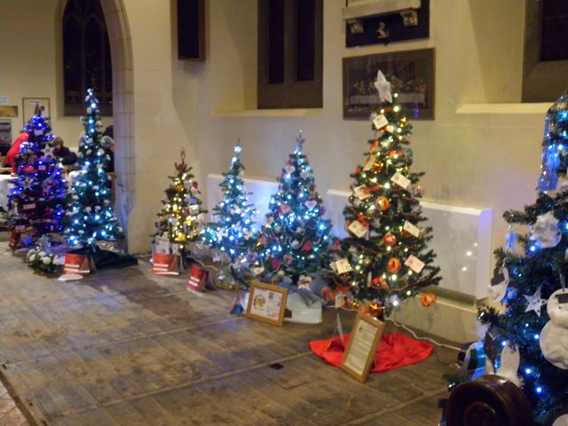 Hucknall Tourism And Regeneration Group Christmas Tree Festival hucknall-tourism-and-regeneration-group-christmas-tree-festival